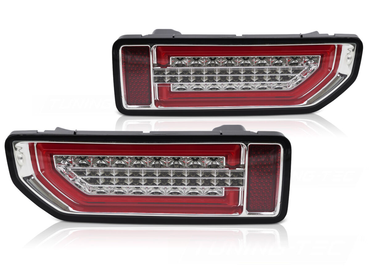LED TAIL LIGHTS CHROME fits SUZUKI JIMNY IV 18- in Taillights - buy ...