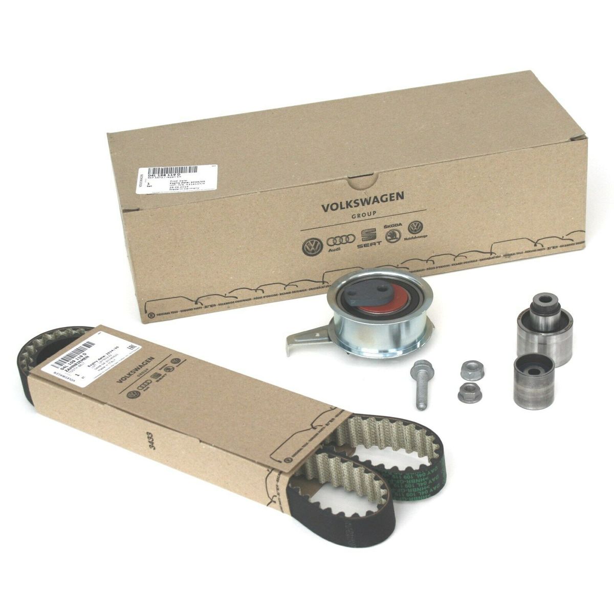 NEW GENUINE VOLKSWAGEN TRANSPORTER GOLF POLO CRAFTER TIMING BELT KIT ...