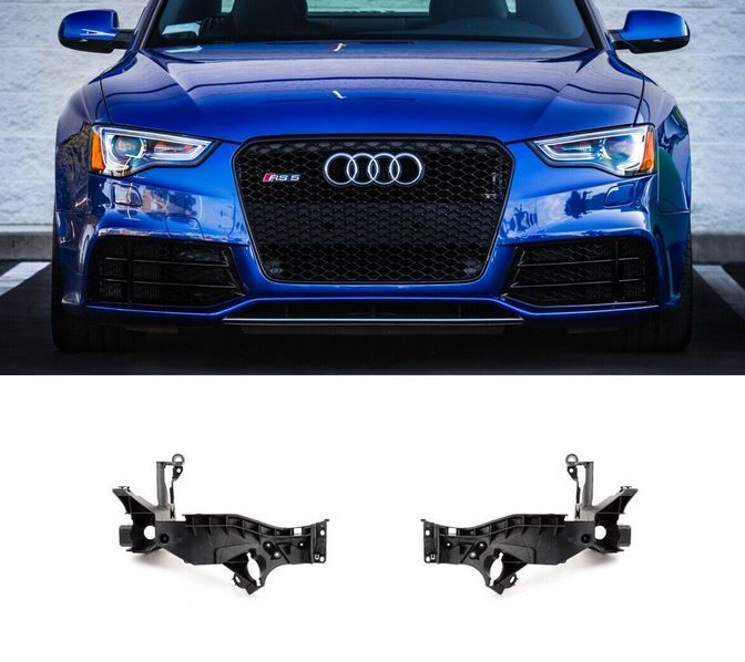 NEW GENUINE AUDI RS5 2012 - 2016 HEADLIGHT MOUNTING BRACKETS PAIR SET N ...
