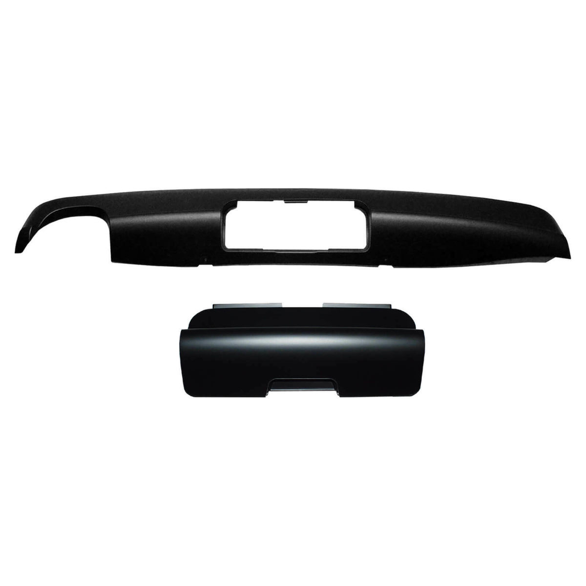 M Sport Rear bumper diffuser with Trailer hitch hole + flap For BMW E39 ...
