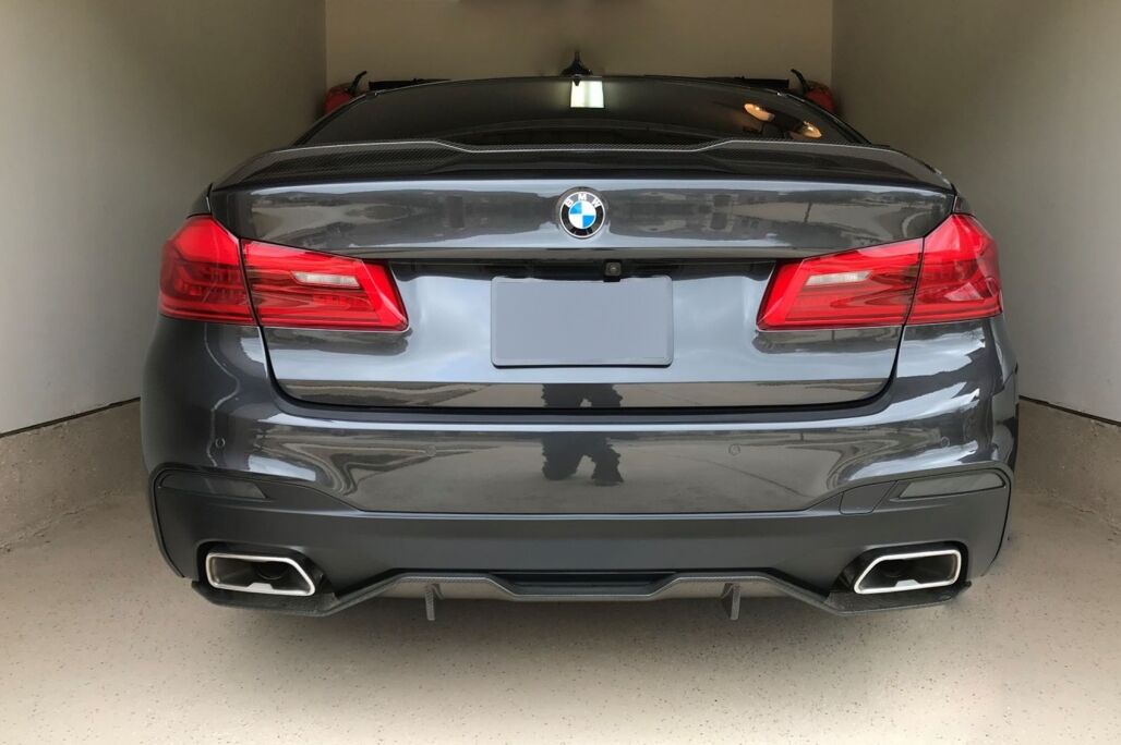 Performance Carbon Fiber Rear Trunk Boot Spoiler Wing for BMW G30 ...