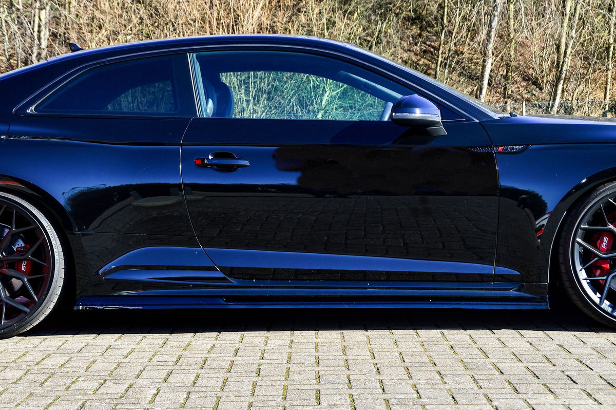 Black Gloss Performance Side skirts addons / Blades / diffusers / sill ...