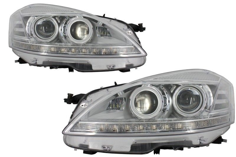 LED Headlights suitable for Mercedes S-Class W221 (2005-2009) Facelift ...