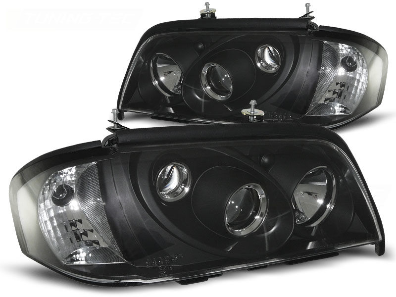 HEADLIGHTS BLACK fits MERCEDES W202 C-KLASA 06.93-06.00 in Headlights ...