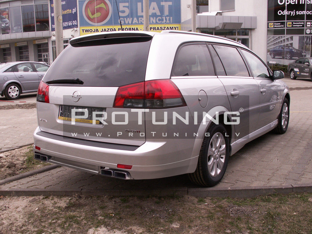 Rear Bumper skirt OPC Look For Opel Vectra C Combi 02-08 in Spoilers ...
