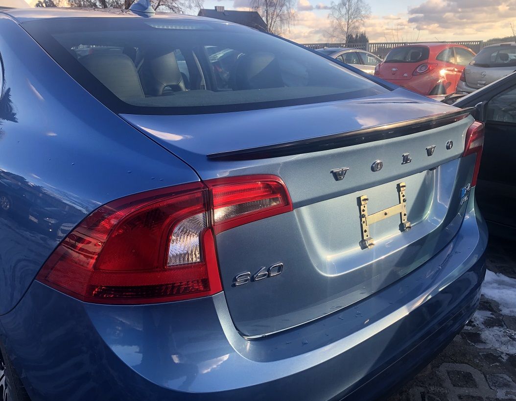 R style Rear Trunk Spoiler for Volvo S60 MK2 10-18 in Spoilers - buy ...