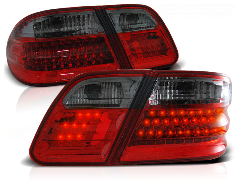 LED TAIL LIGHTS RED SMOKE fits MERCEDES W210 E-CLASS 95-03.02 in ...