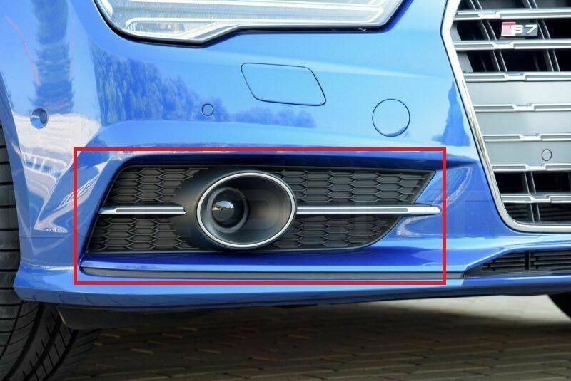 NEW GENUINE AUDI S7 FRONT BUMPER LOWER RIGHT O/S AIR GUIDE GRILLE ...