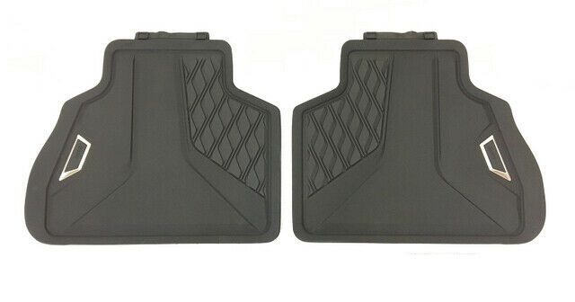 FOR NEW GENUINE BMW X7 G07 REAR ALL WEATHER RUBBER FLOOR MATS in ...