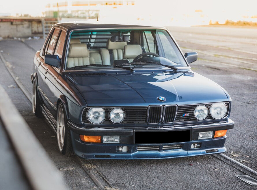 Pfeba look Front bumper spoiler addon / Splitter Skirt For BMW E28 in ...