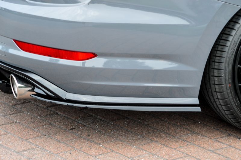Performance Rear Bumper Side Flaps / Splitters For VW Jetta 7 GLI 2019 ...