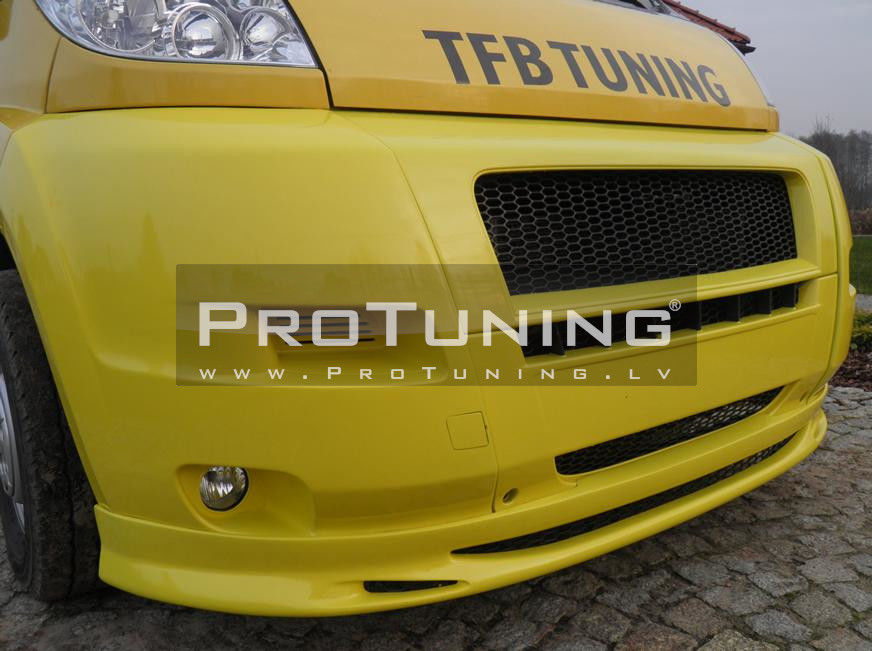 Front Bumper Lower Spoiler for Fiat Ducato 2006-2013 in Lips ...