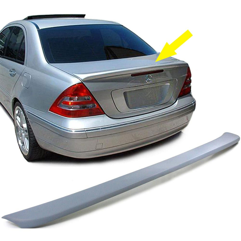 ANG C55 Style Rear trunk spoiler lip for Mercedes W203 in Spoilers ...
