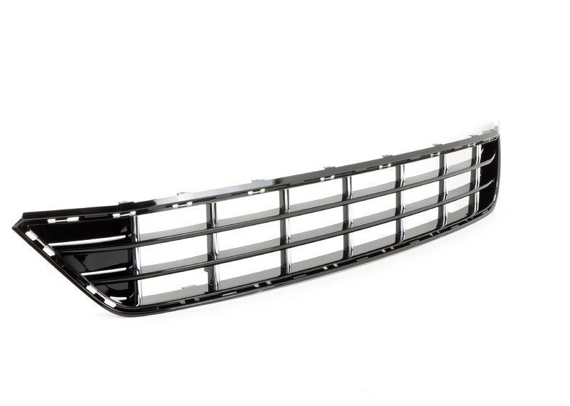 NEW GENUINE VOLKSWAGEN VW CC FRONT BUMPER LOWER CENTER GRILLE BLACK ...