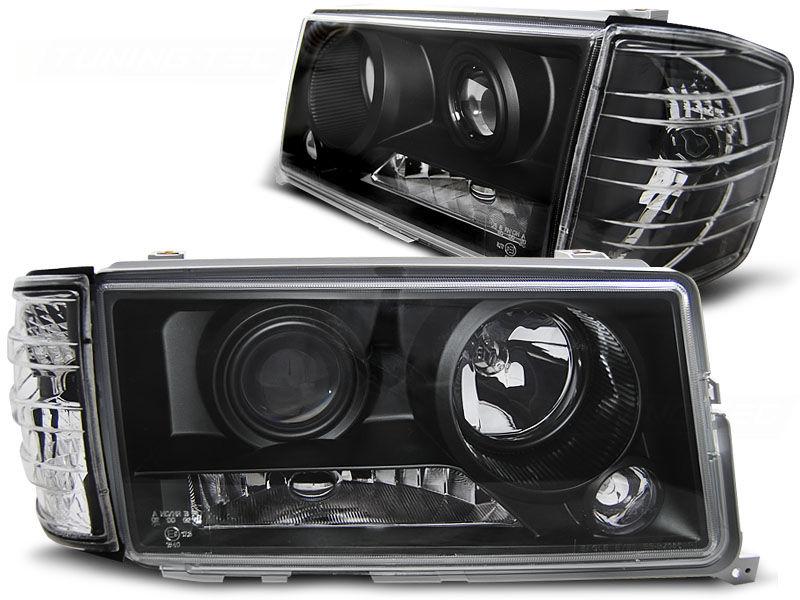 HEADLIGHTS BLACK fits MERCEDES W201/190 12.82-05.93 in Headlights - buy ...