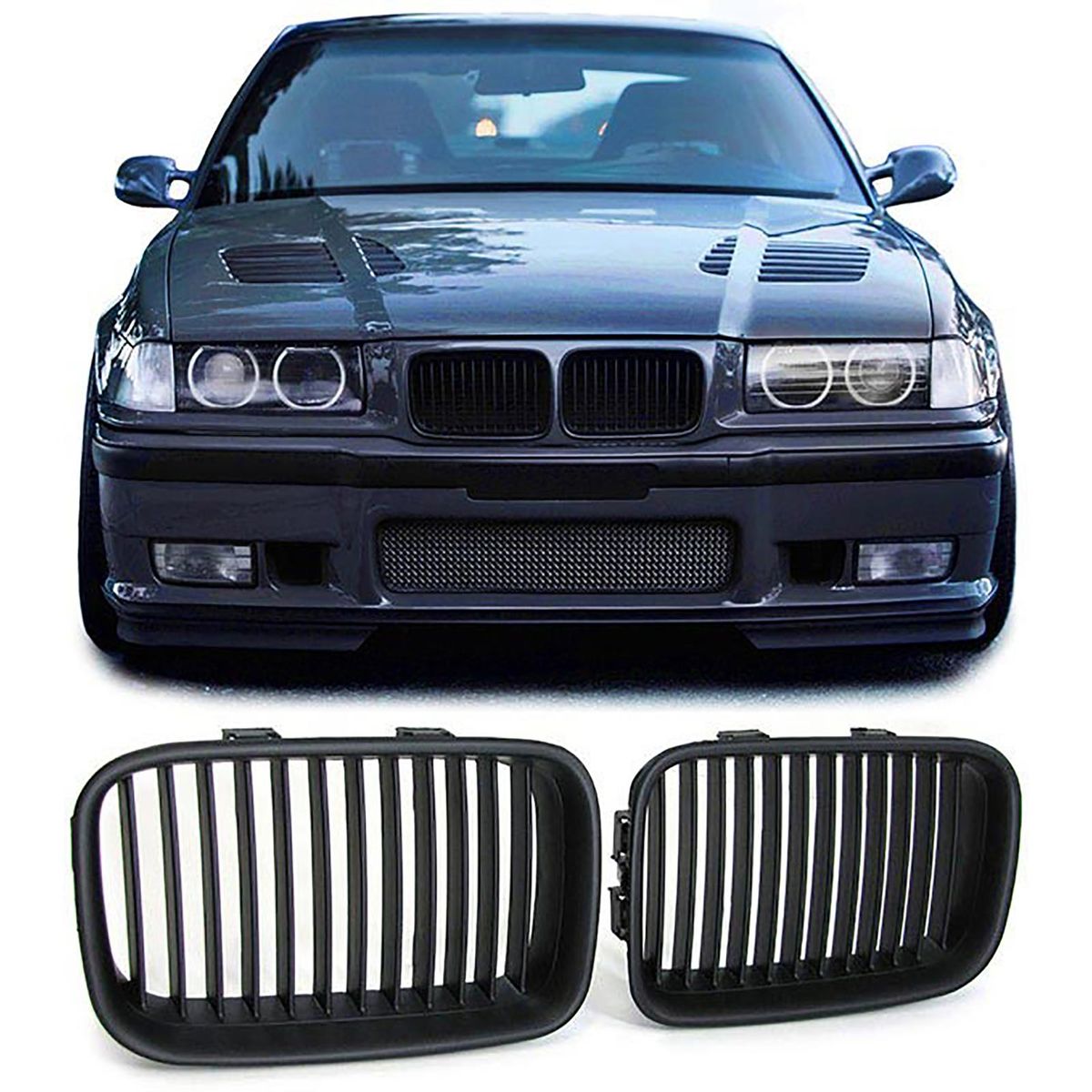 M3 Performance Front Grills/ Kidneys For BMW E36 91-96 in Grills - buy ...