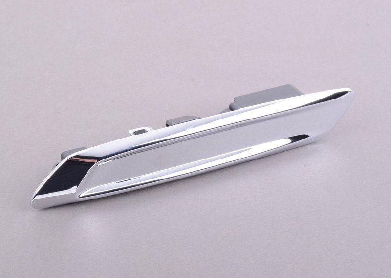 NEW GENUINE BMW 5 SERIES F10 F11 LCI FRONT WING FENDER CHROME TRIM ...