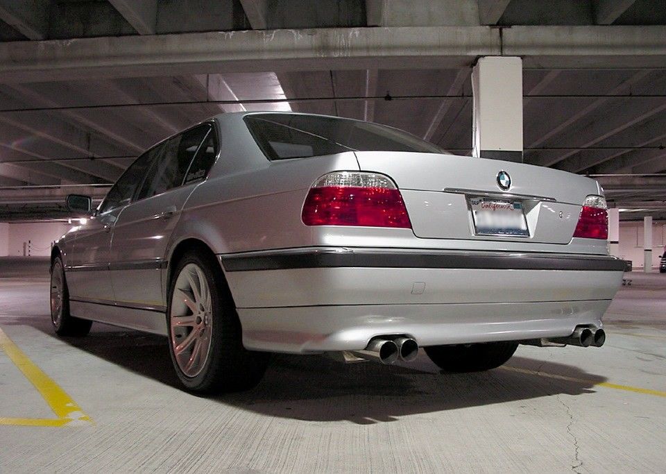 Rear Bumper spoiler HM style for BMW E38 in Diffusers / Skirts - buy ...