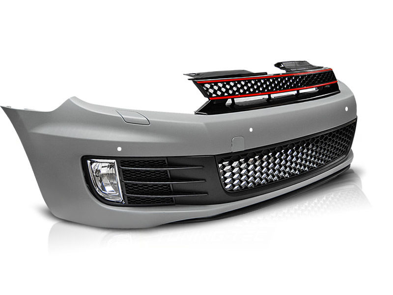 GTI Style Front Bumper For VW Golf 6 With PDC / fog ligths in Bumper ...