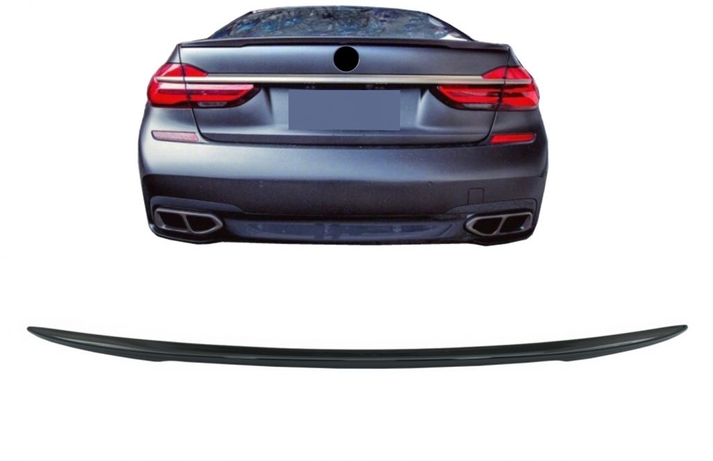 Performance M Sport Design Piano Black Gloss Rear Trunk Spoiler For BMW ...