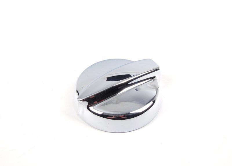 MINI NEW OEM R50 R53 COOPER S ONE CHROME FUEL GAS PETROL CAP COVER ...