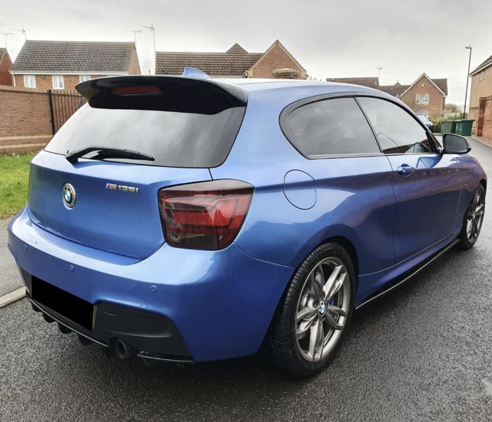 Black Gloss Rear Performance Boot Spoiler M Wing For BMW 1 ser F20 F21 ...