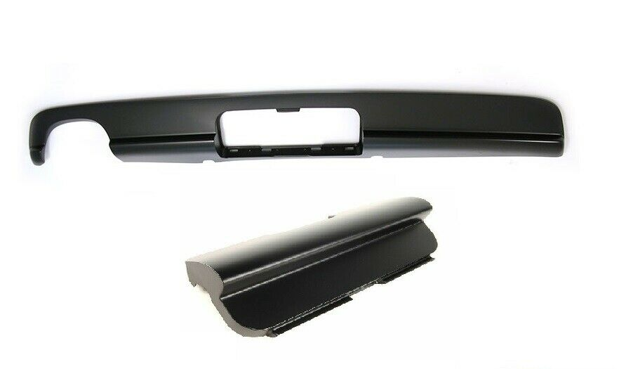Genuine M Sport Rear bumper diffuser with Trailer hitch hole + flap For ...
