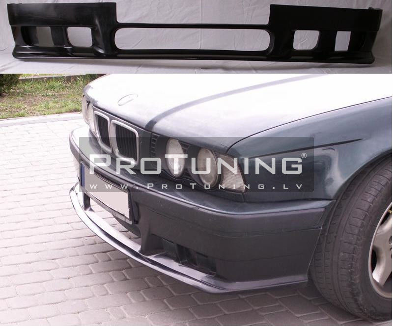 Sport Performance Front bumper spoiler for BMW E34 87-96 in Lips ...