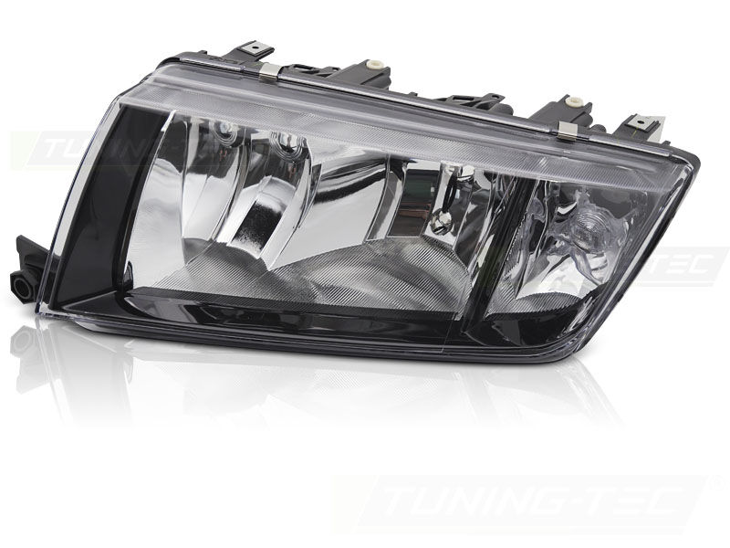 HEADLIGHT BLACK LEFT SIDE TYC fits SKODA FABIA 00-07 in Headlights ...