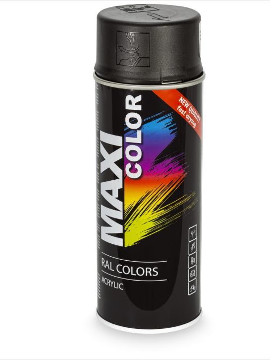 Motip Black MATT Lacquer/ Spray Paint 400ml in Liquids/ Fluids ...