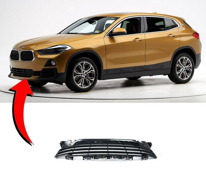 NEW GENUINE BMW X2 SERIES F39 FRONT BUMPER LOWER CENTER GRILL ...