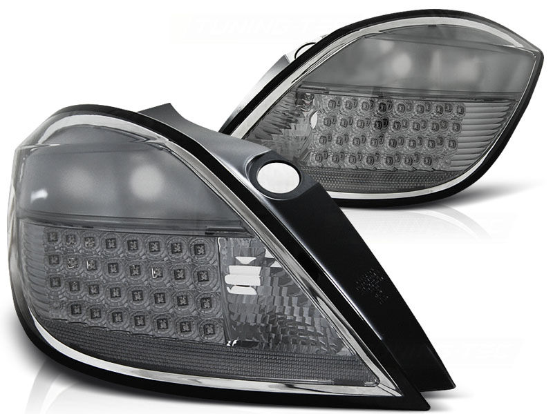 CLEAR SMOKE LED TAIL LIGHTS For OPEL ASTRA H 03.04-09 5D in Taillights ...