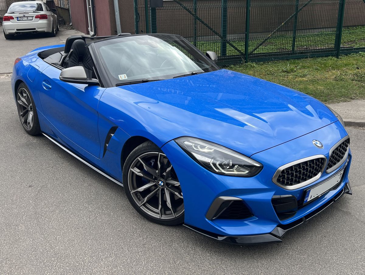 Black Gloss Performance splitter for BMW Z4 G29 M Sport in Lips ...