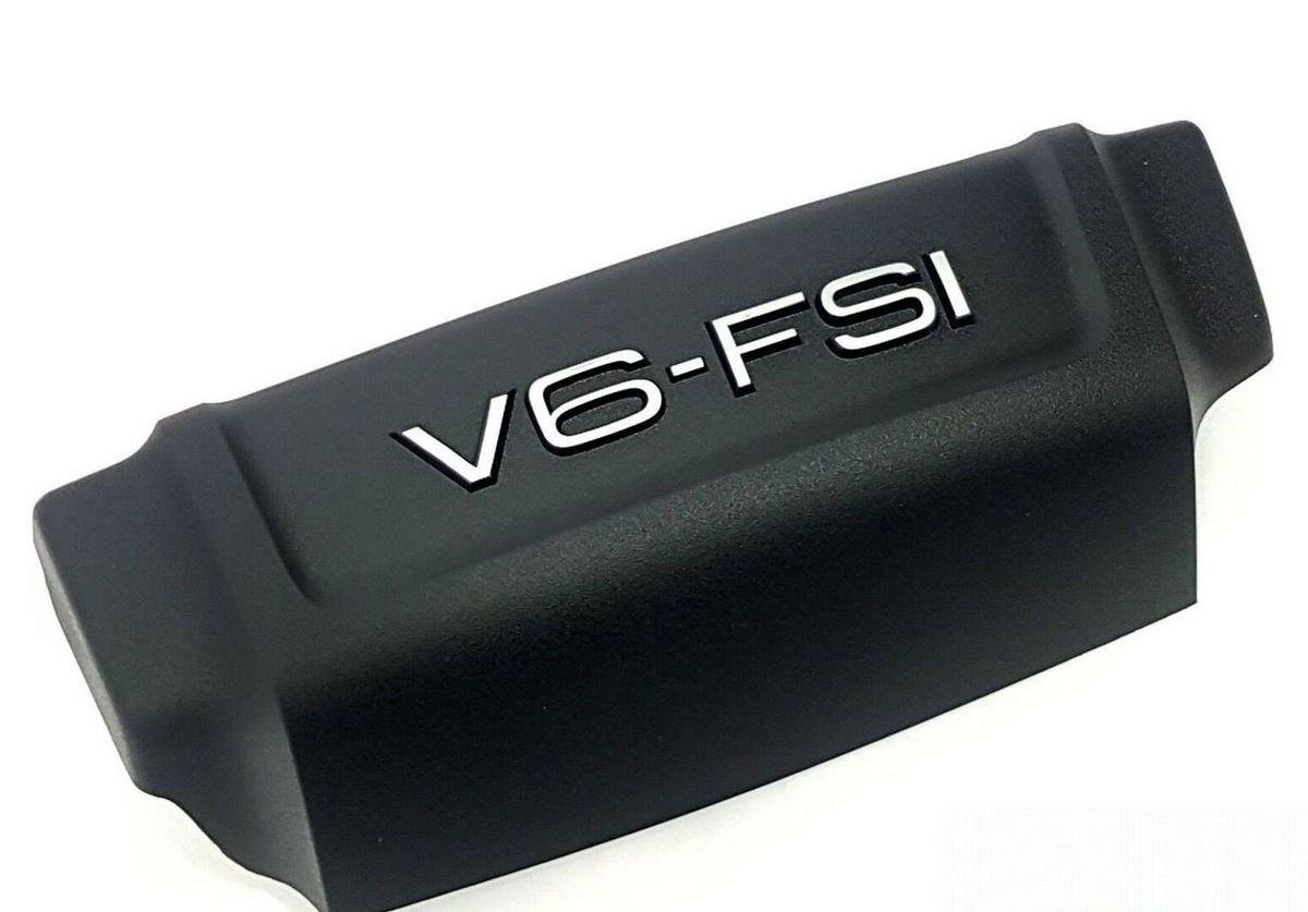 NEW GENUINE AUDI A4 A5 A6 A7 A8 Q5 V6 FSI PETROL ENGINE BLACK COVER ...