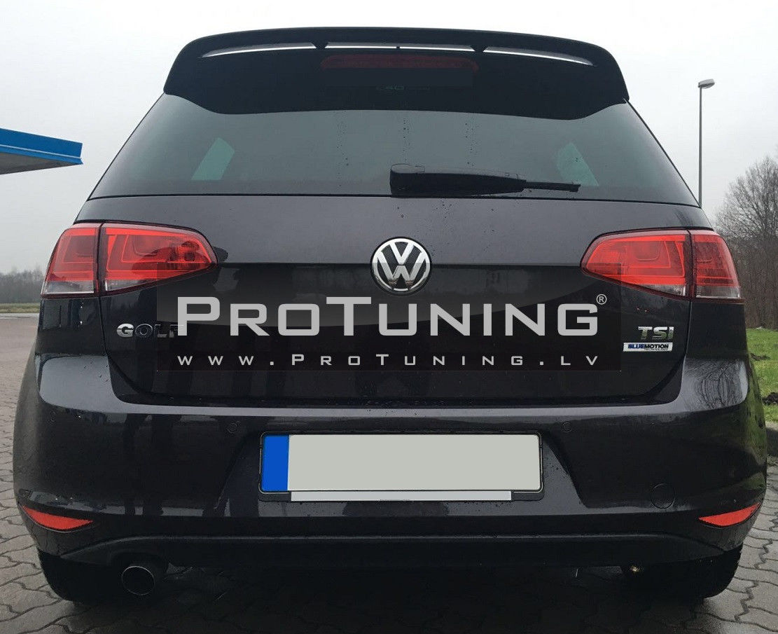Rear trunk spoiler V look for VW Golf 7 in Spoilers - buy best tuning ...