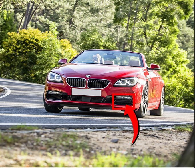 NEW GENUINE BMW 6 SERIES F06 F12 F13 FRONT BUMPER AMOeK GRILL LEFT N/S ...