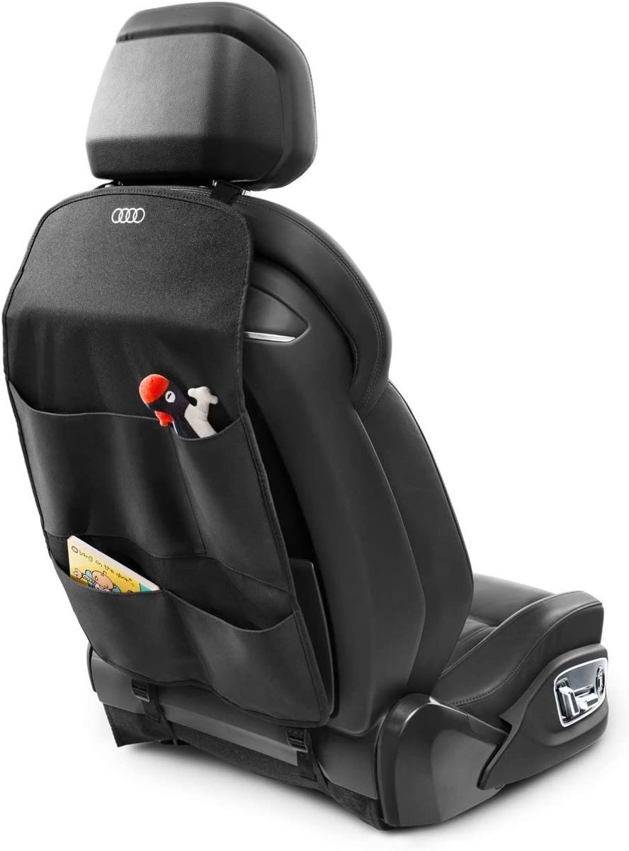 Genuine Audi Seat Backrest Rear Protector with Storage Compartments ...