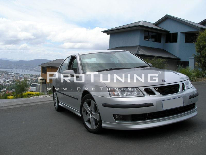 Aero look Front bumper spoiler For Saab 9-3 02-08 in Lips / Splitters ...