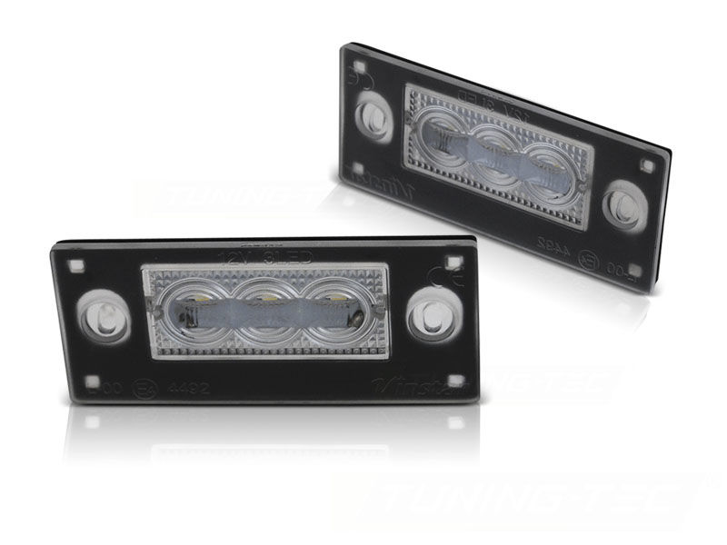 OE LOOK LICENSE LED LIGHTS 3x SMD LED fits AUDI A3 8L 00-03 / A4 B5 99 ...