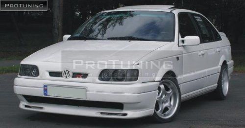 GTI Front Bumper lower spoiler addon/ skirt For VW Passat B3 88-93 in ...