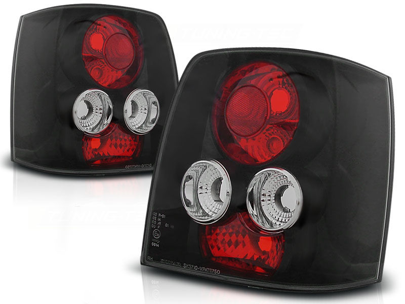 Black Taillights Set/ Rear Lamps For VW Passat 3B (B5) Variant 96-00 in ...