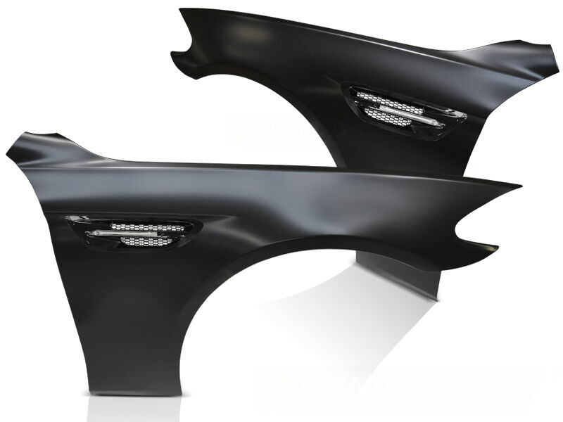 FENDERS SPORT STYLE WITH SIDE VENT BLACK fits BMW F10 F11 10-16 in ...