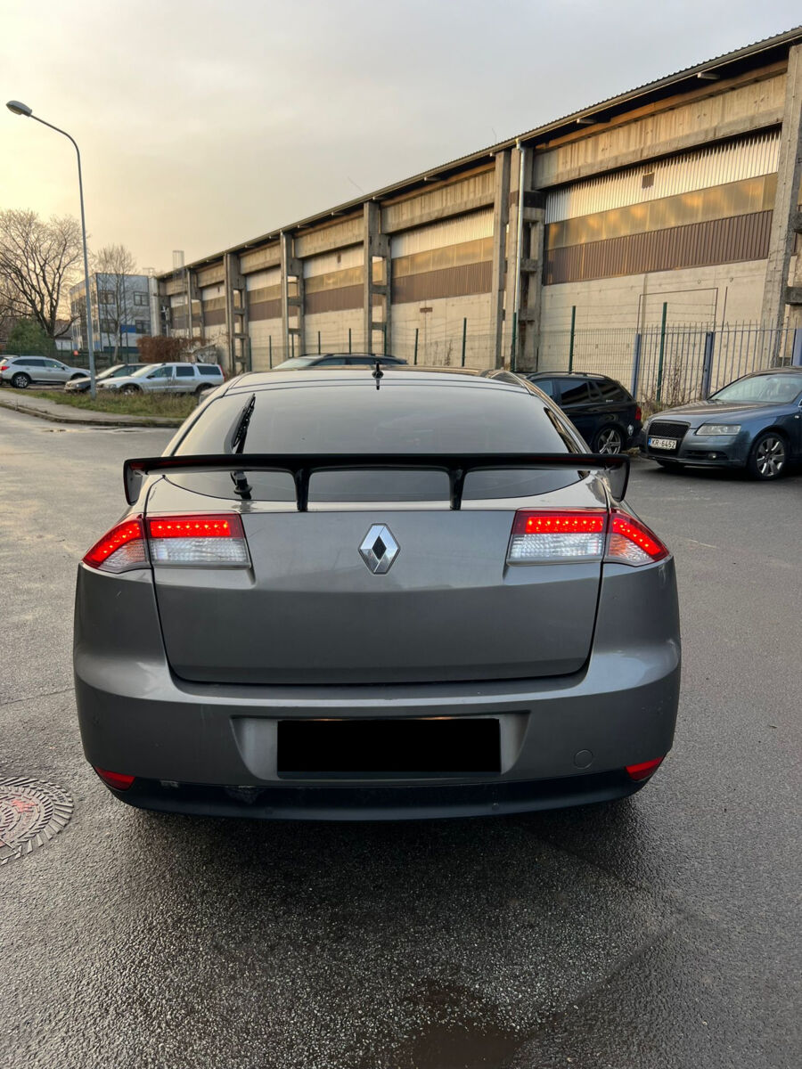 Performance DTM Rear trunk spoiler wing For Renault Laguna MK3 2007 ...