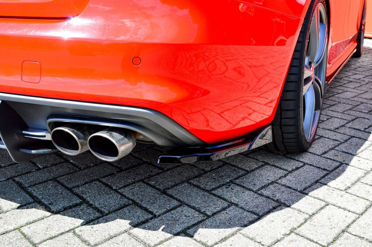 Performance Rear Bumper Side Flaps / Splitters For Audi S4 B8 11-15 in ...