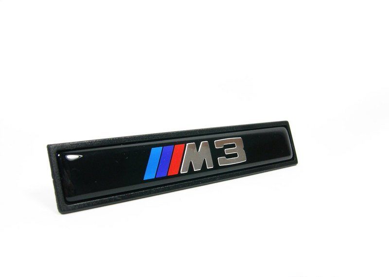 BMW E36 3 SERIES NEW GENUINE M3 DOOR MOULDING LABEL STICKER BADGE ...