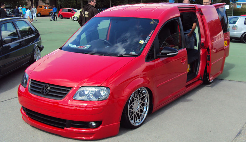 Sportline Front bumper spoiler For VW Touran 03-06 + Caddy 03-10 in ...