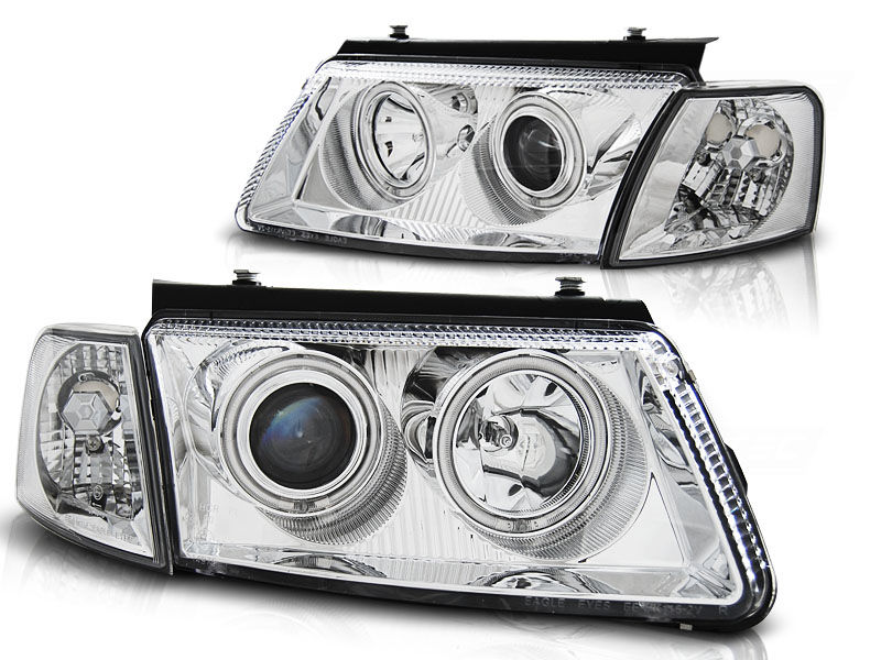 PASSAT B5 3B 96-00 ANGEL EYES CCFL CHROME in Headlights - buy best ...