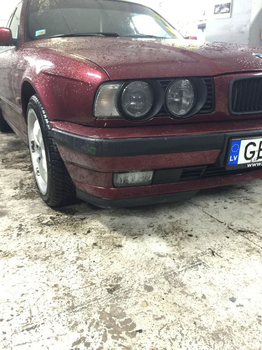 Front bumper GT Splitters/ Spoilerlip/ side flaps For BMW E34 87-96 in ...