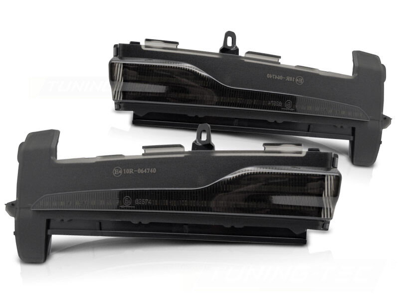 SIDE TURN MARKERS IN THE MIRROR SMOKED LED SEQ fits Volvo XC60 14-17 ...