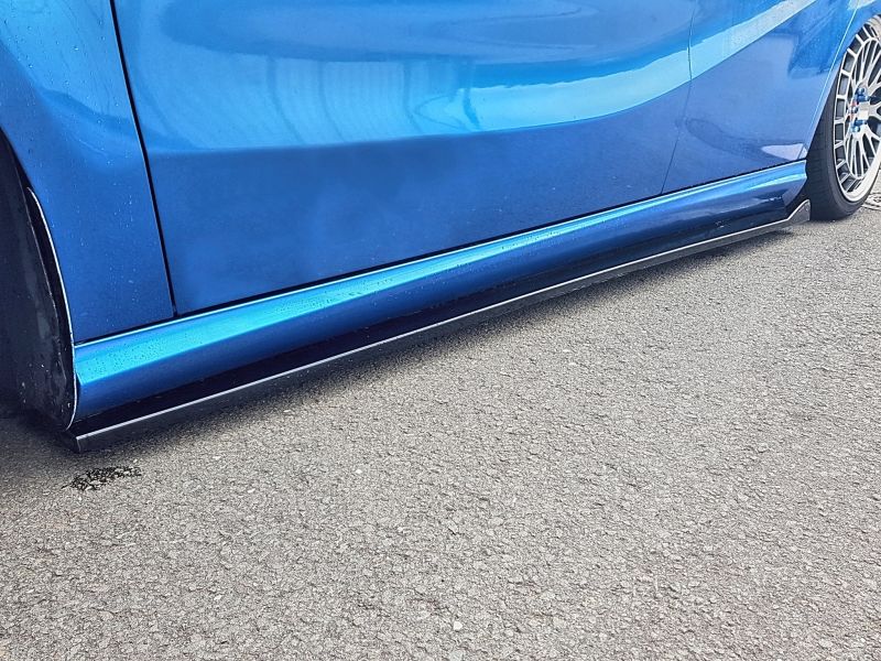Performance Side skirts addons / Blades / sill covers For Mini Clubman ...